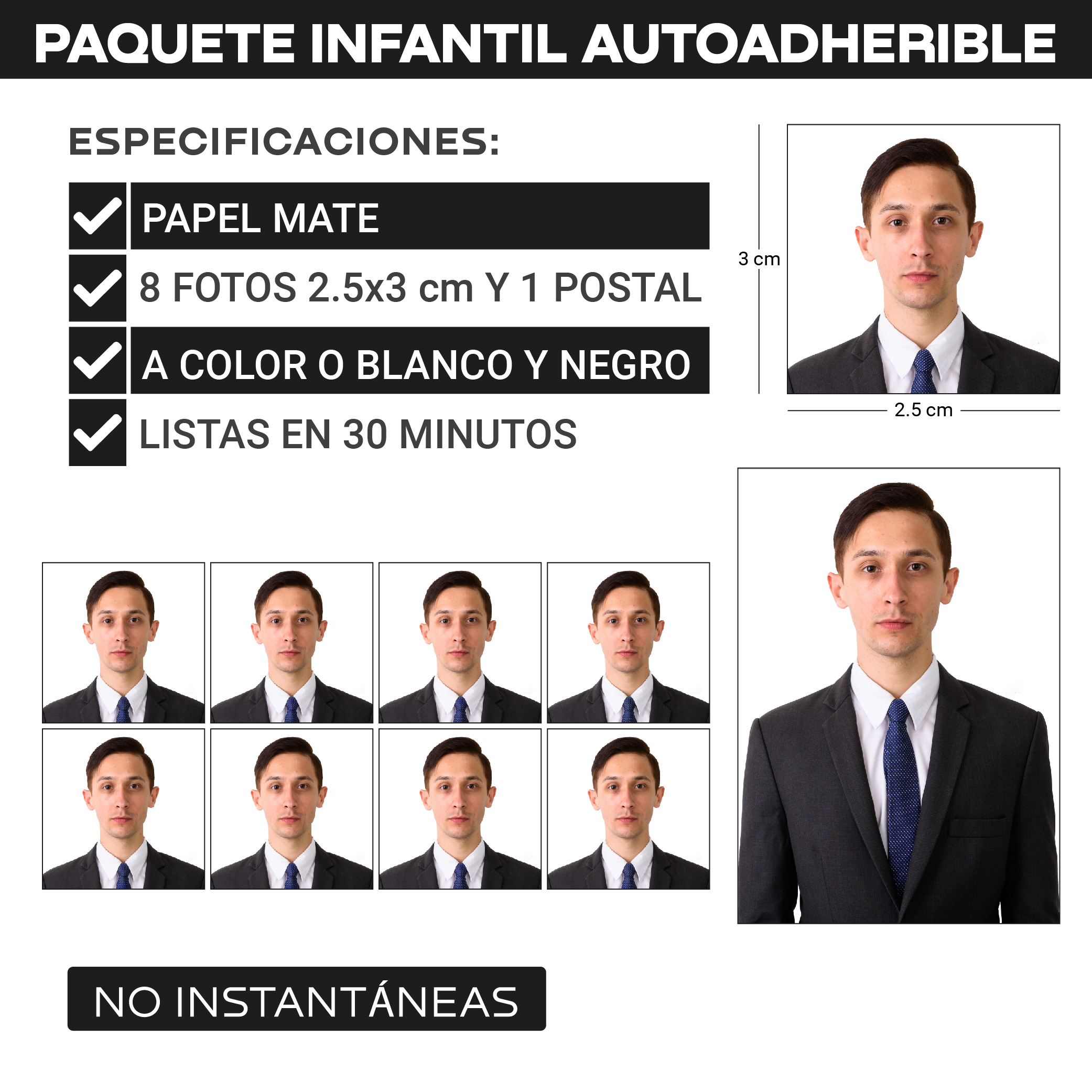 TOMA FOTOGRAFIA INFANTIL MATE