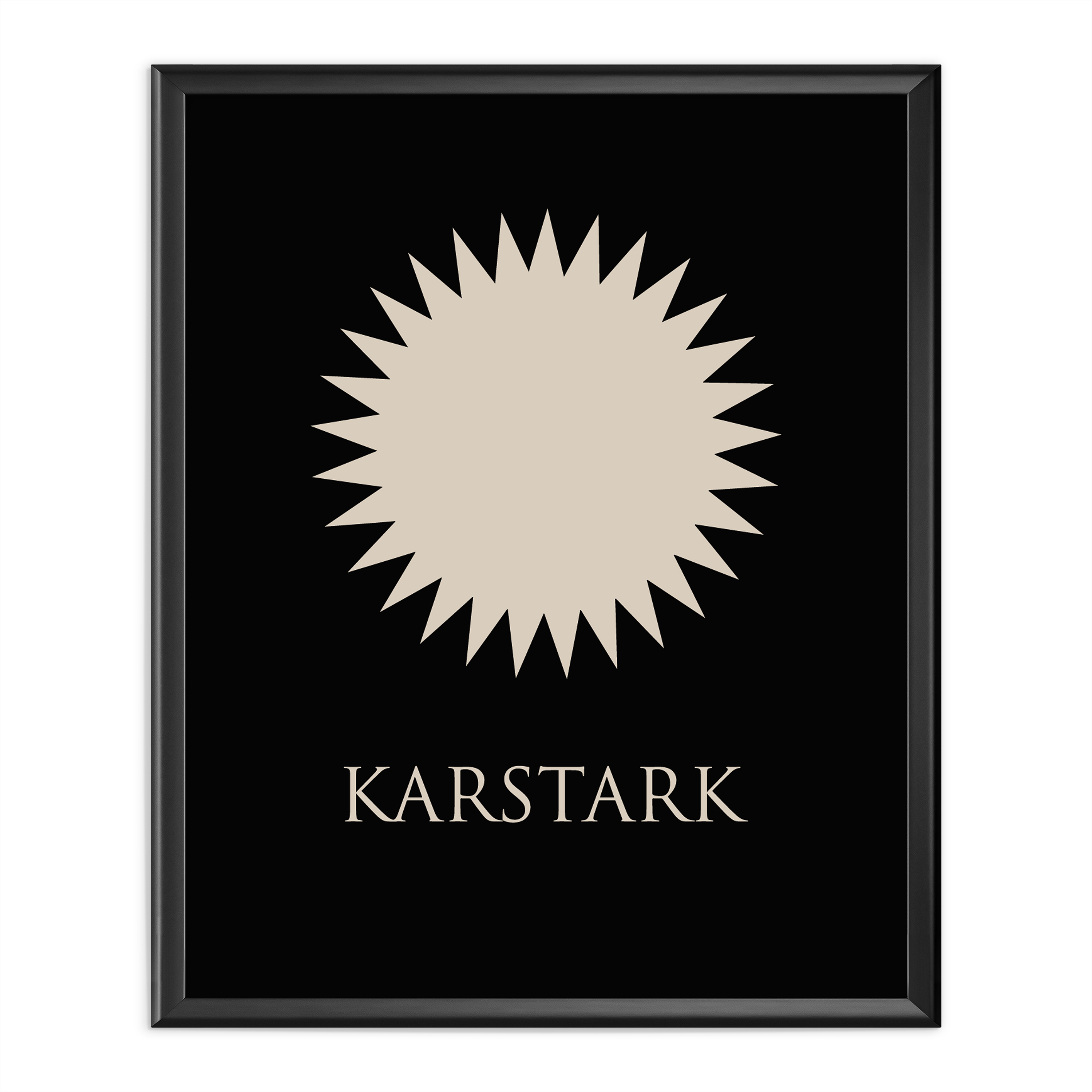 Cuadro de la Casa Karstark de la serie Juego de Tronos