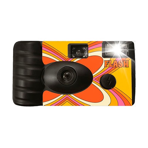 Camara Desechable FLASH Analoga con Rollo Kodak de 27 EXP